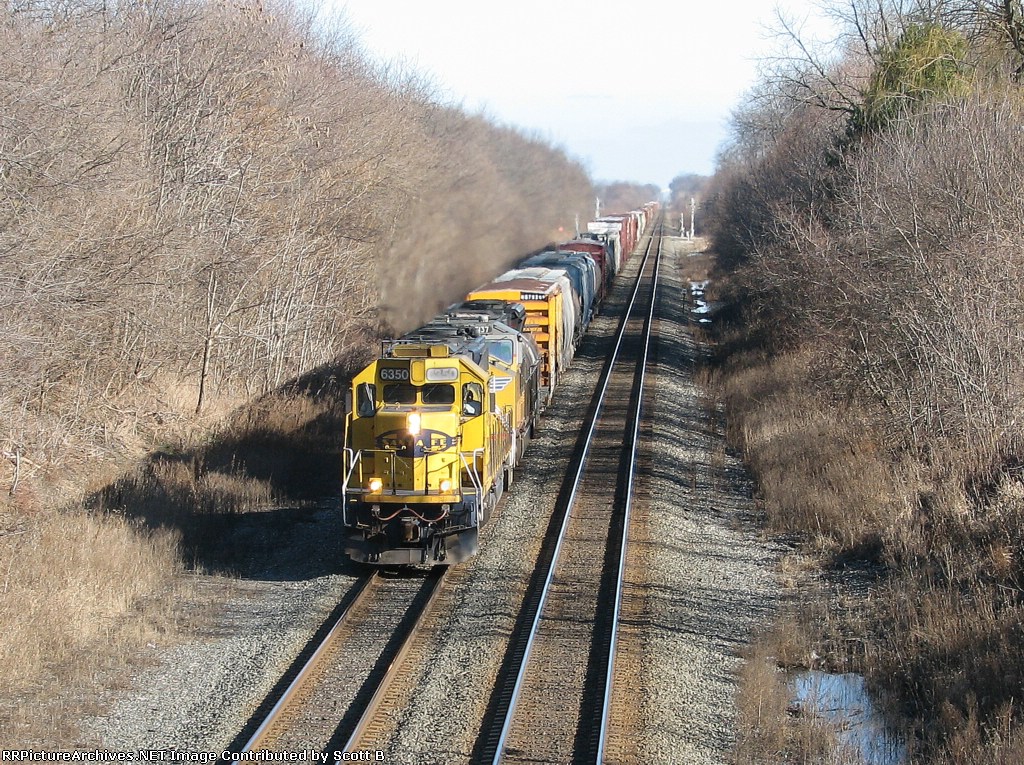 BNSF 6350 11M 2:40 pm @ Corunna